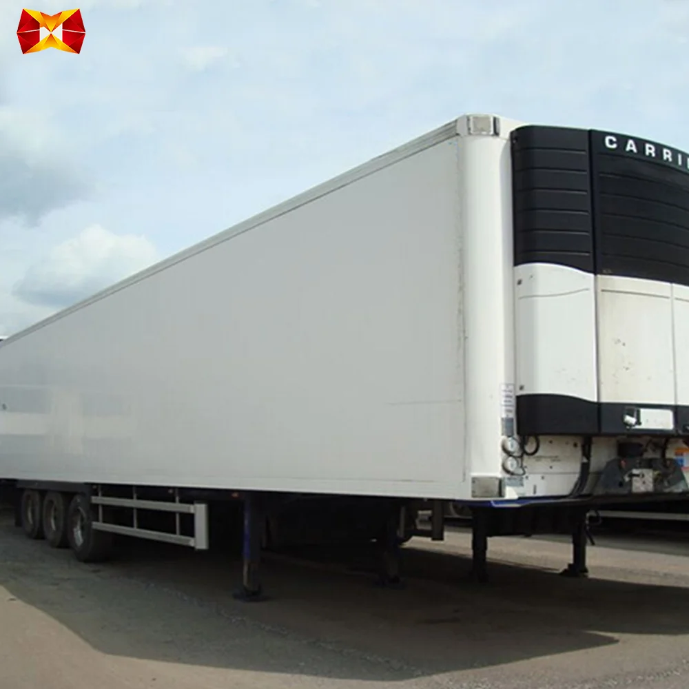 China All New Reefer Trailer Seafood Shipping Cargo Refrigerated Semi ...