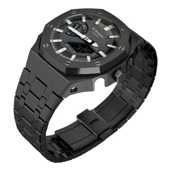 Eraysun Luxury Ga2100 Casioak Mod Kit All Stainless Steel Watch Case ...