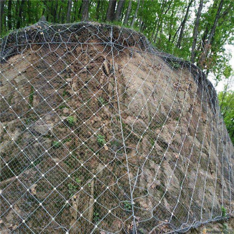 Slope Protection System Rockfall Barrier Hexagonal Mesh Rockfall ...