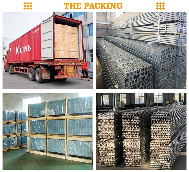 Manufacturer Wholesale Cold-formed C-shaped Steel Photovoltaic Bracket ...