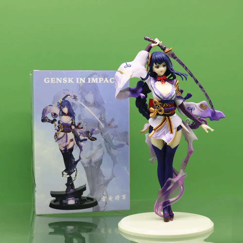 Anime Game Genshin Impact Raiden Shogun Action Figure