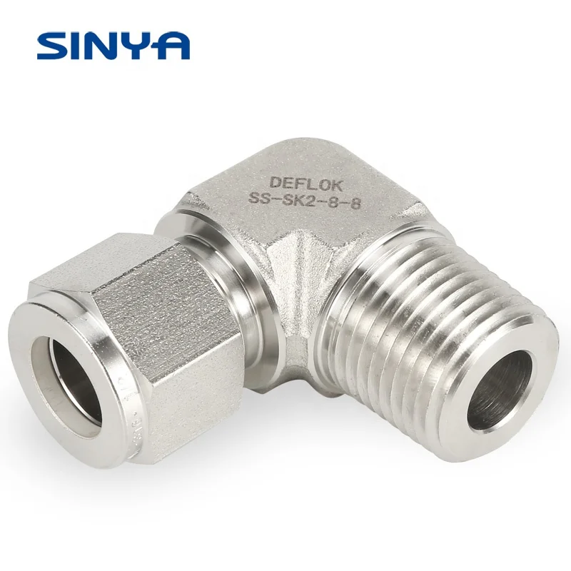 Alibaba.com: Alok 316 SS Double Ferrule Compression to NPT High ...