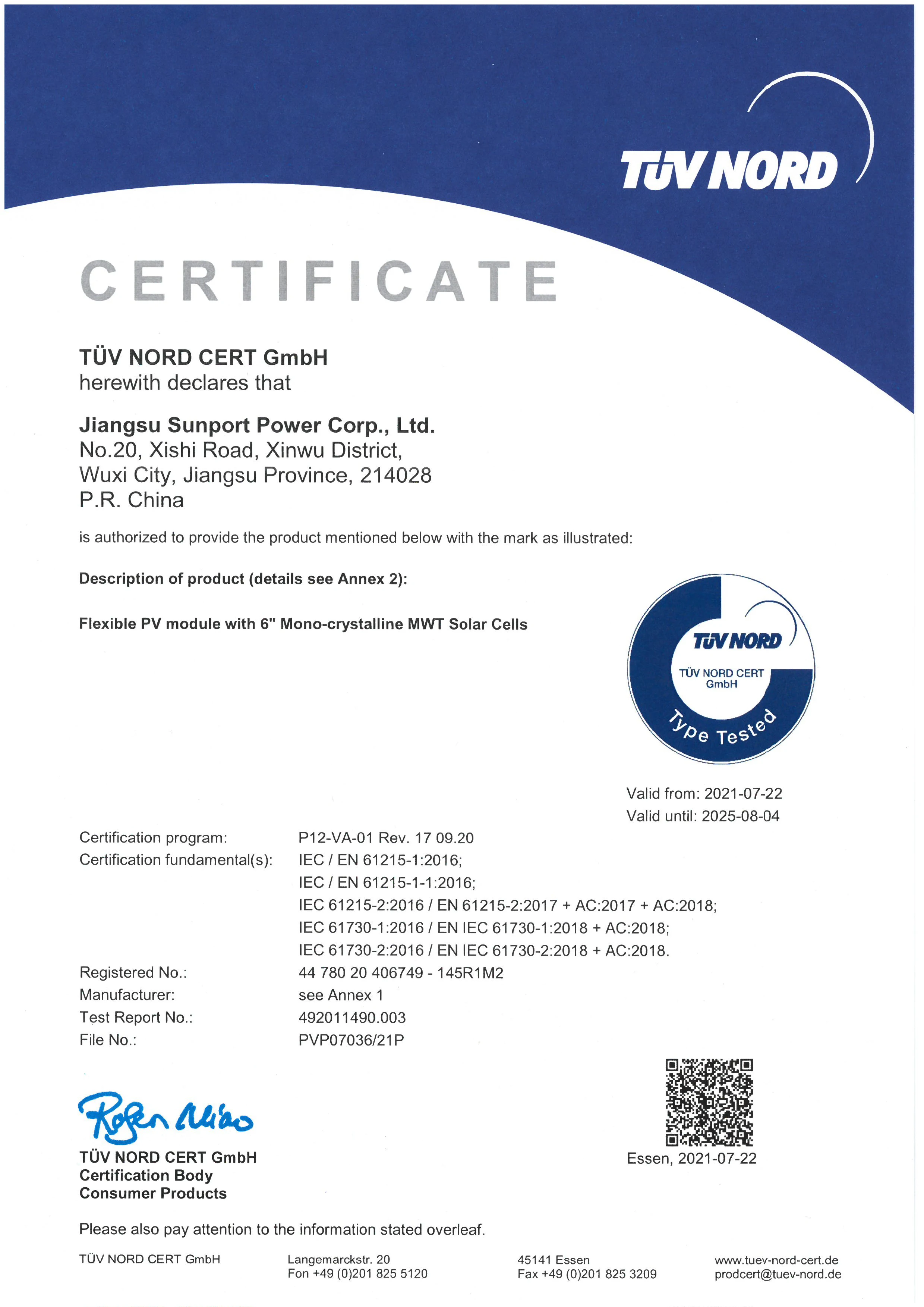 Sunport Power S-flex Qh18s 45-50w Flexible Solar Module High Efficiency ...