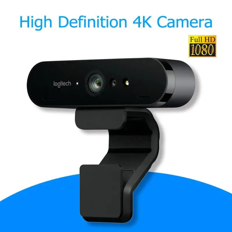 Original Logitech C1000e Brio 4k Webcam Simple Package Video Conference ...