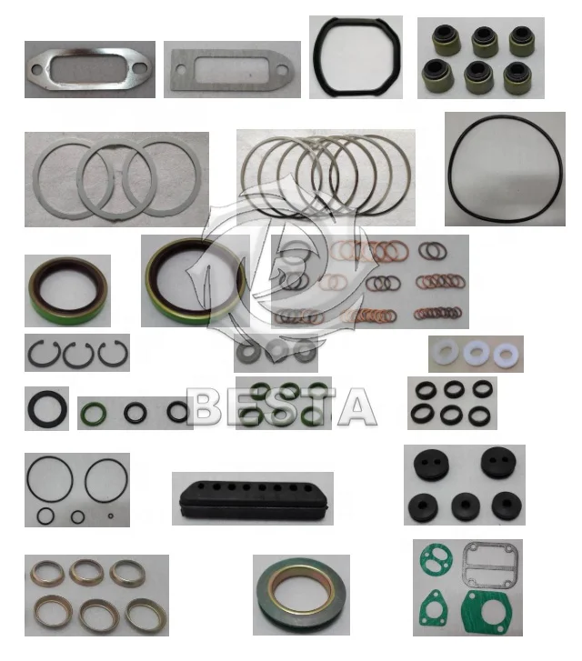 Machinery 3 Cylinder Diesel Engine F3L912 Full Gasket Kit 0292-9656 ...