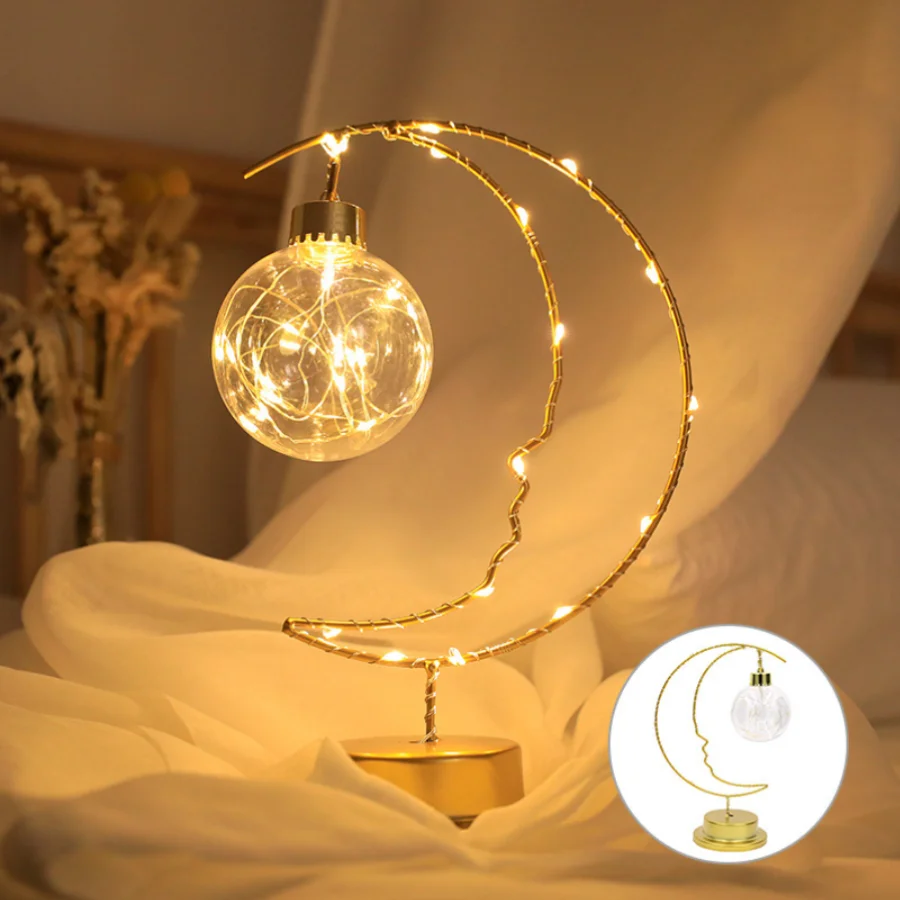 New Christmas Light Party Decoration Indoor Moon Star Heart Shape ...