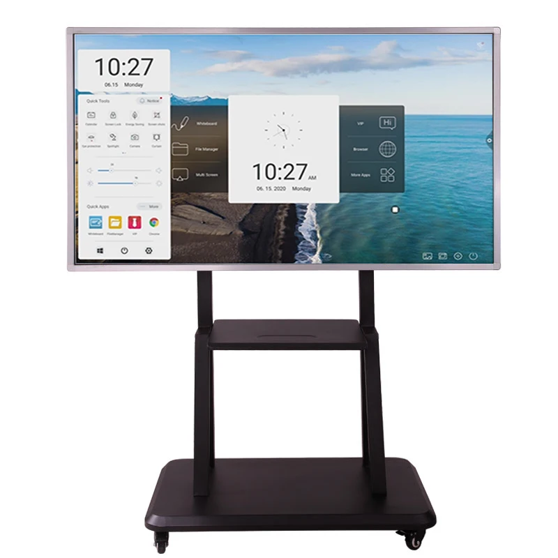 Small 55inch Dual System Wireless Interactive Electronic Whiteboard ...