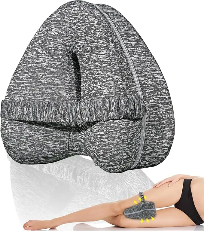 Orthopedic Sciatica Memory Foam Leg Pad Cushion Contour Shape Back Hip ...