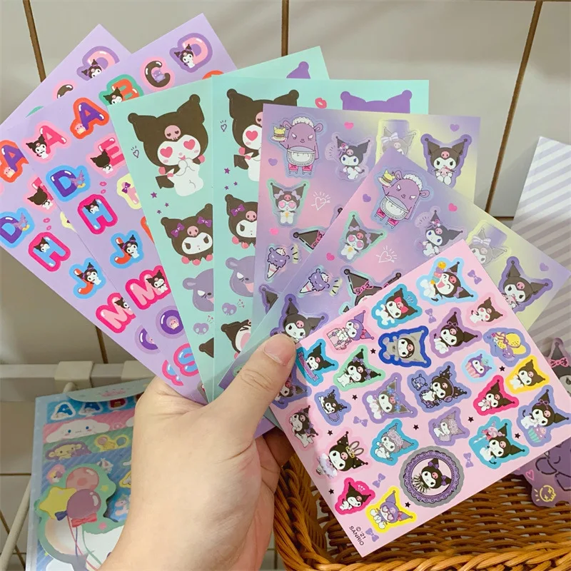 Japanese Cute Cartoon Sticker Set Anime Girl Stickers Hand Book ...