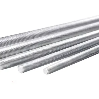 Din975 Fasteners Black Threaded Rod M20 Bar Galvanized Full Thread Stud ...