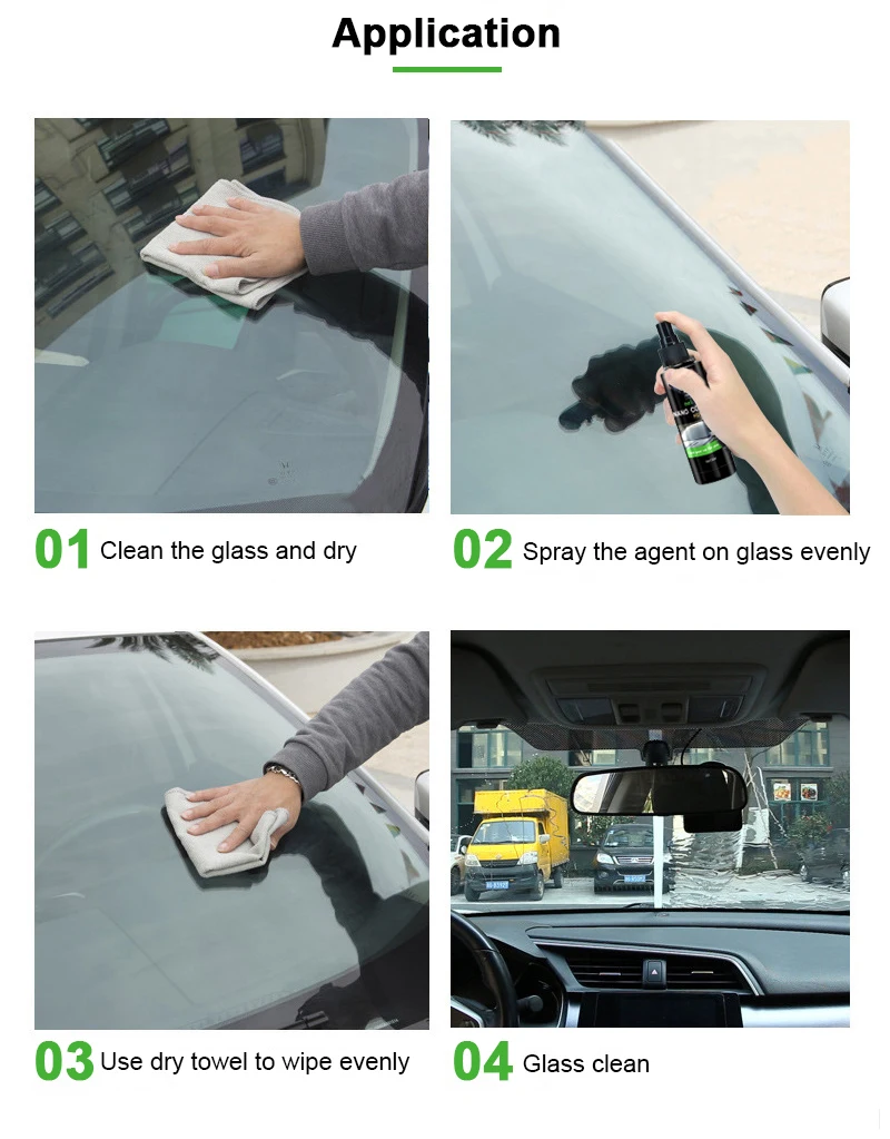 Super Hydrophobic Car Glass Hydrophobic Water Proof Liquid Glass ...