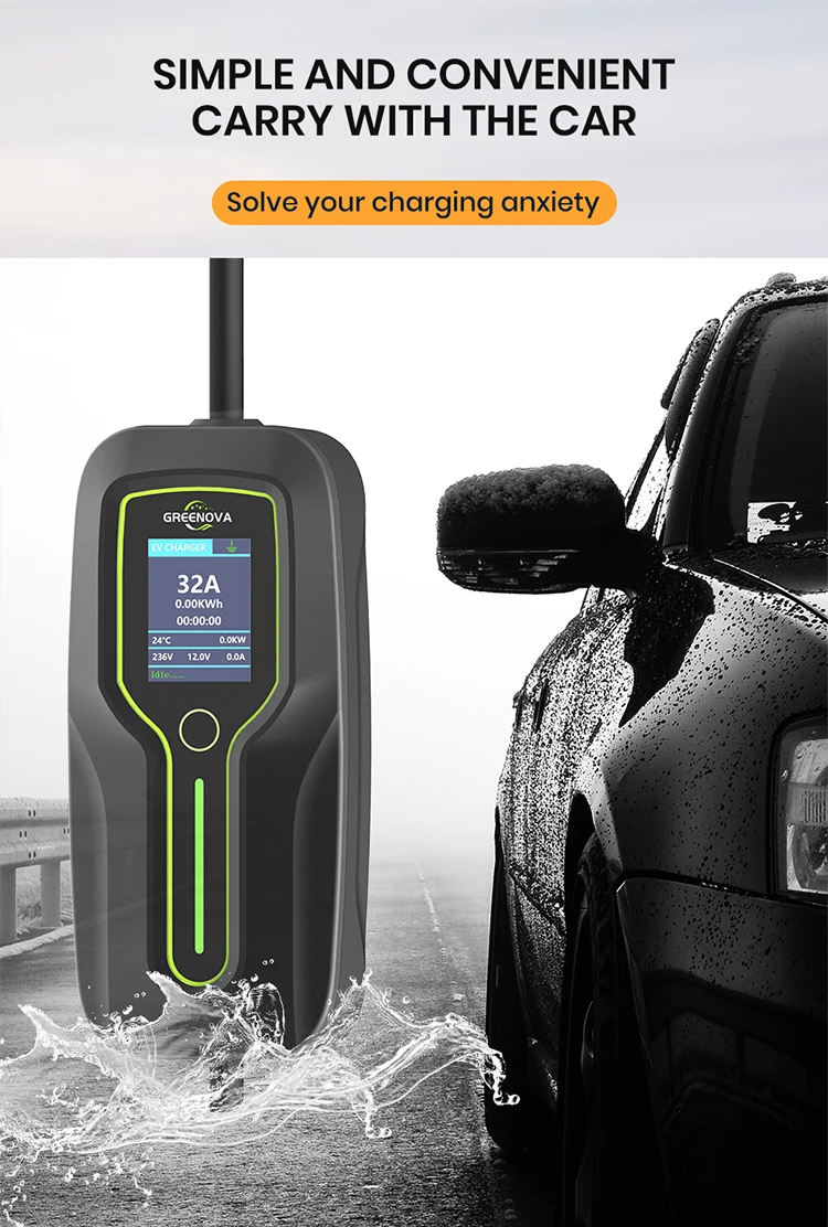 Mobile Outdoor Most Powerful Control Box Electric Car Ac 7kw 32 Amp ...