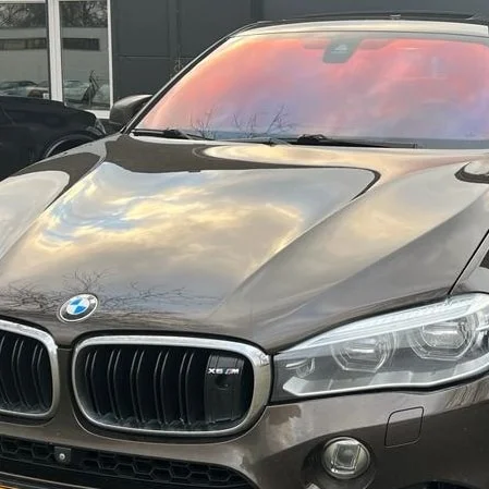 Sunset Coloured Chameleon Window Tint Film - Solar Shades, UV ...