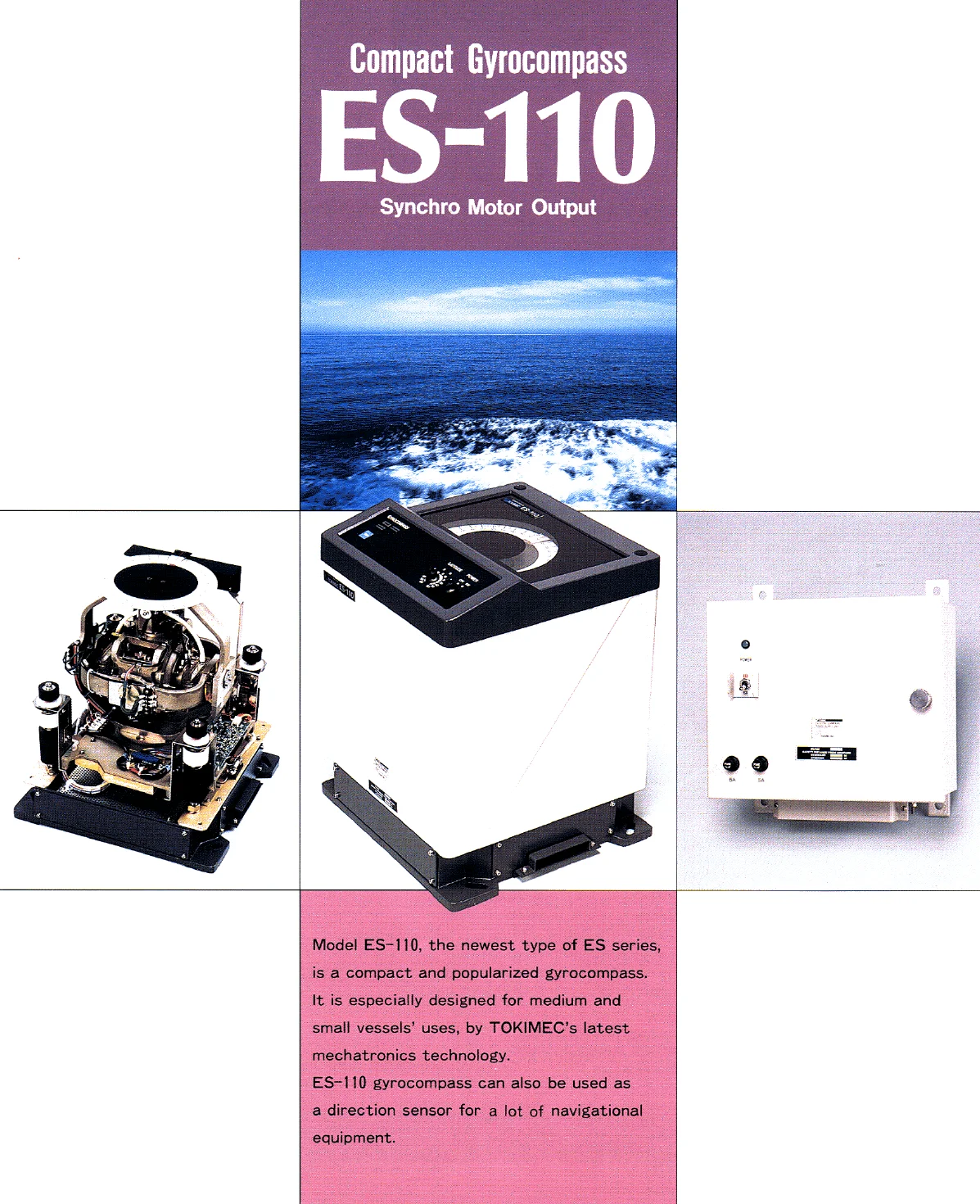 Tokimec ES-110 Gyrocompass - Precision Maritime Navigation