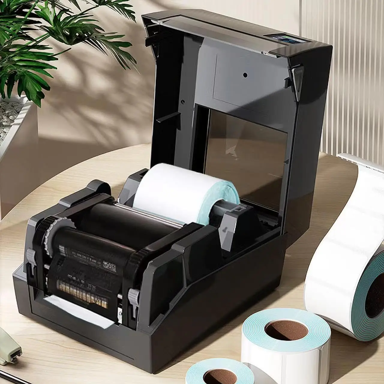 Custom Printed Thermal Ribbons Wax Thermal Barcode Ribbon Thermal ...