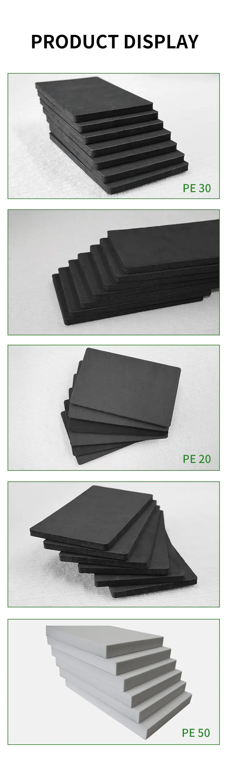 High Density PE Foam - Durable, Versatile, and Customizable