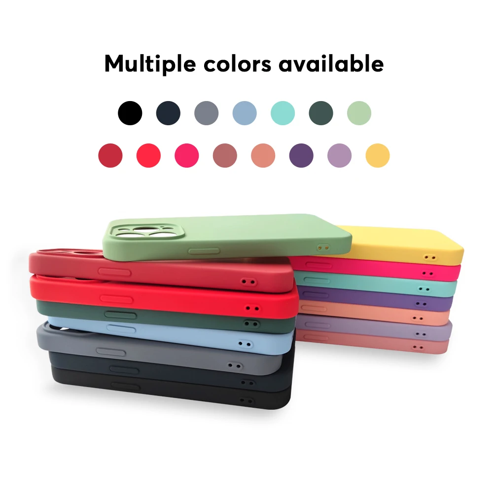 Custom LOGO Mobile Silicone Phone Case for Iphone
