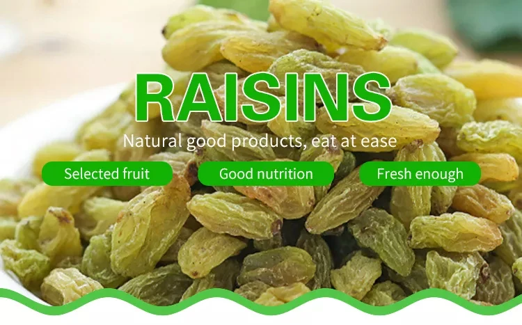 Wholesale Great Quality Dried Fruits Green Raisins Prices - Buy Raisins ...