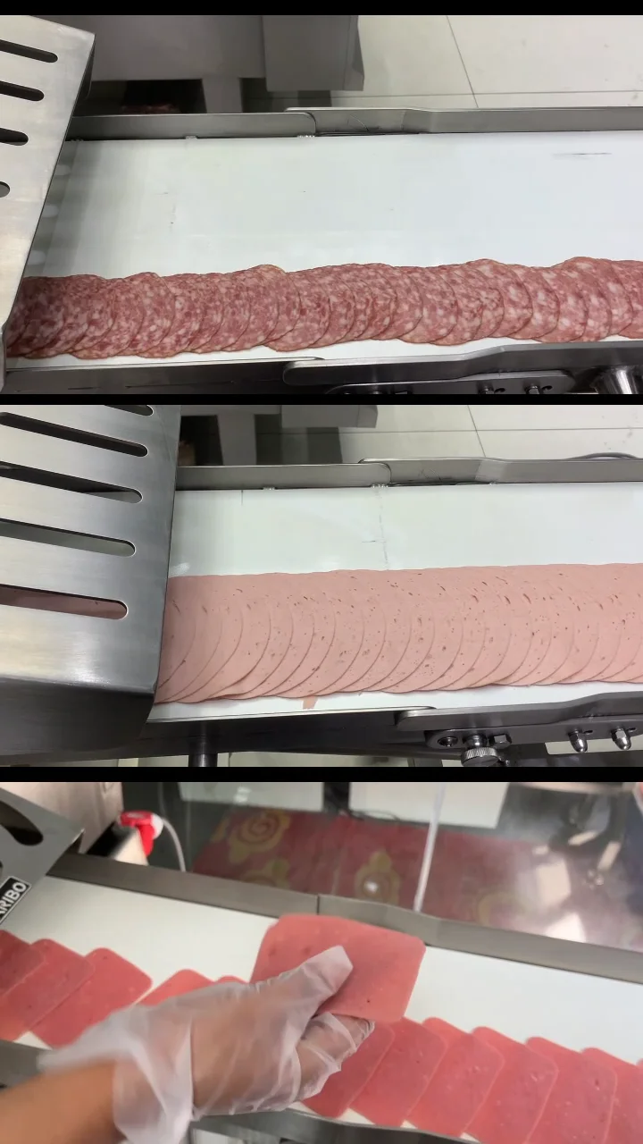 Factory Price Chilled Pork Belly Slicing Machine Frozen Pork Slicing ...