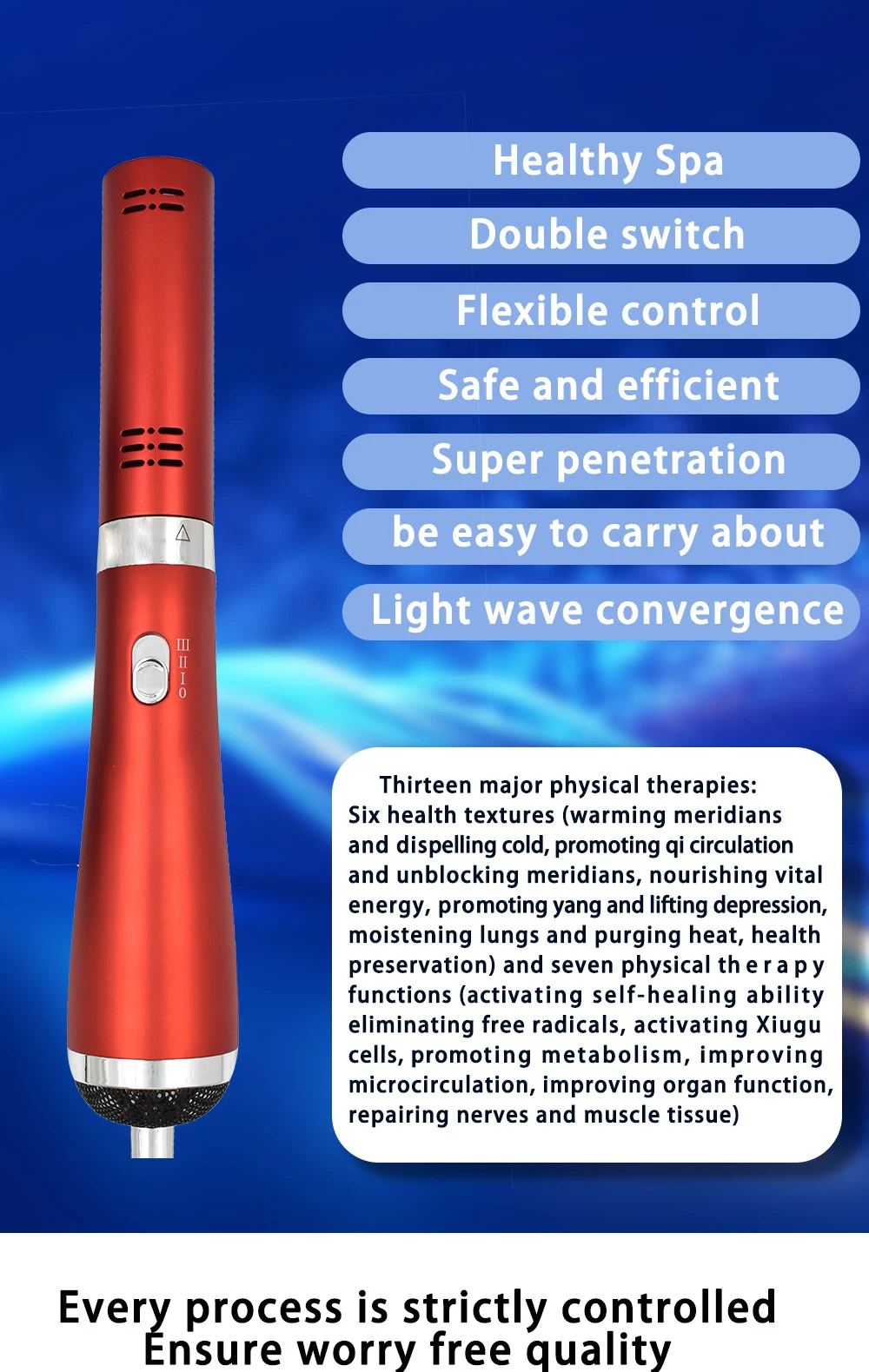 Tera-p90 Terahertz Frequency Therapy Device - Portable & Efficient