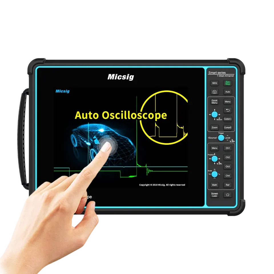Lr Auto Handheld Portable Osciloscopio100mhz Micsig Oscilloscope ...