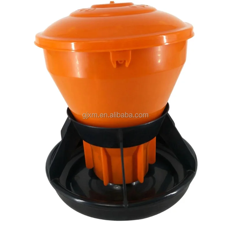 Fattening piglet plastic pig hopper feeder automatic drop feeding ...