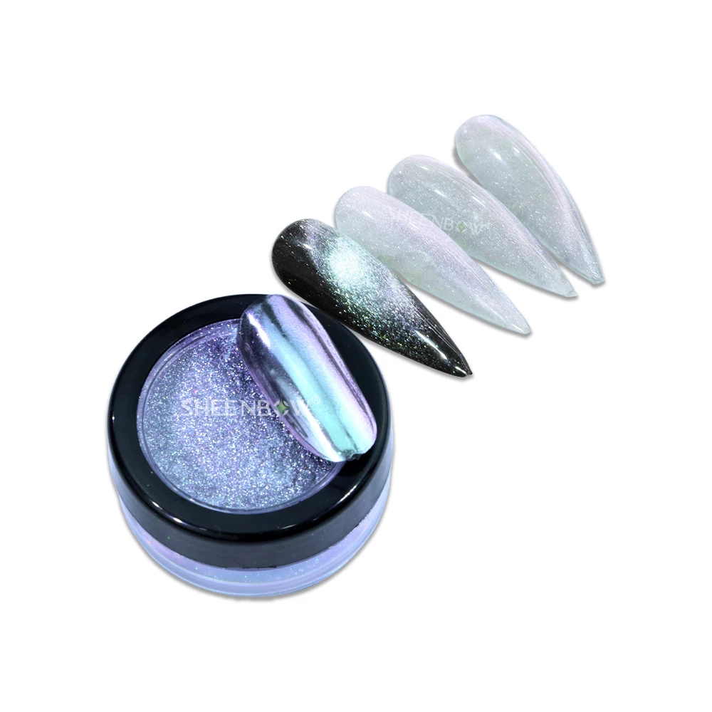 Sheenbow New 2024 Super Silver Blue Color Shifting For Nail Polish 3d ...