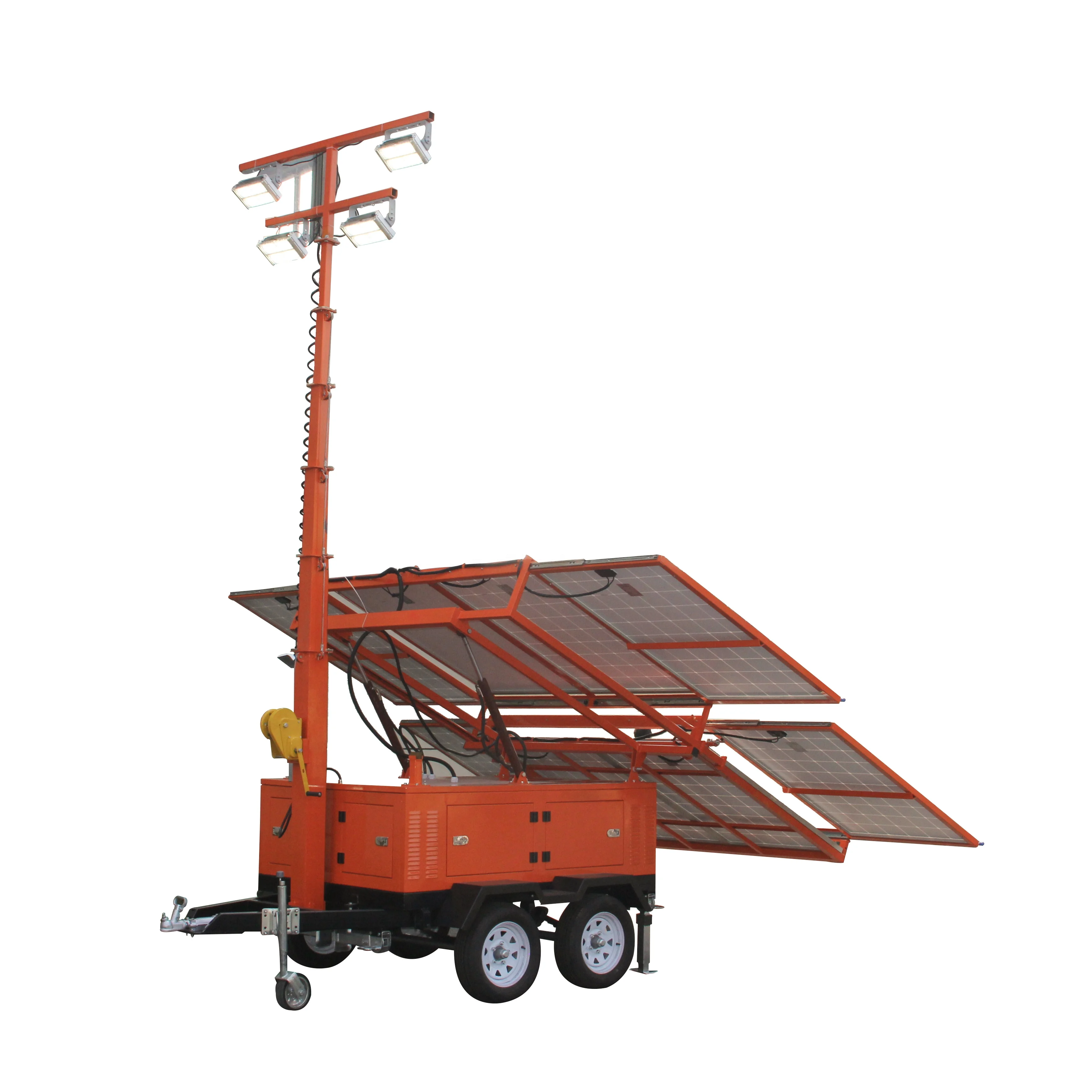 Mobile Led Light Billboard Advertising Display Screen Lifter Tower ...