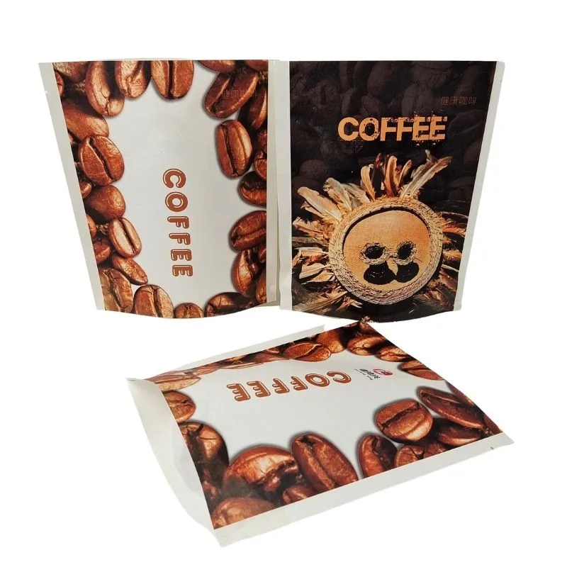 Eco-friendly Small Compostable Paper Sachets Packaging Size 7x7 Cm ...