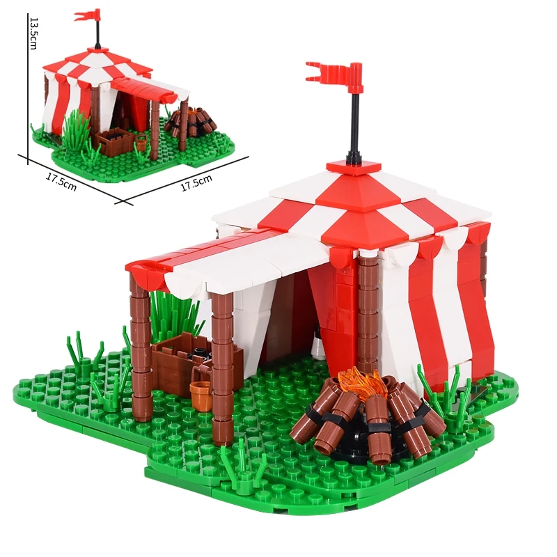 Moc Medieval Camps Military Viking Tent Series Building Blocks Castle ...