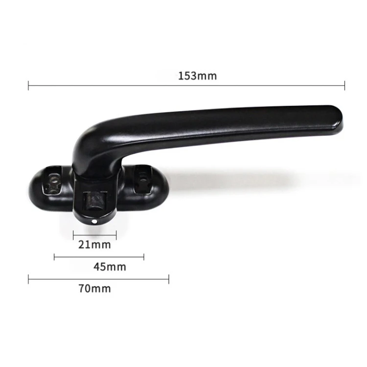 Top Quality 7 Shape Aluminium Casement Window Lock Handle for Window ...