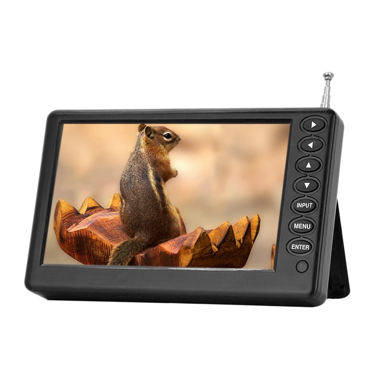 Small Tv 5 Inch Portable Led Television Support Dvb-t Dvb-t2 Atsc Isdb ...