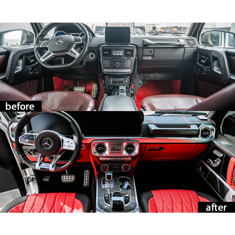 Upgrade Your Mercedes G63 Dashboard with W463 to W464 Kit
