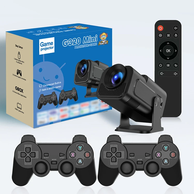 Topleo 4K Video Projector - Portable Android Projector