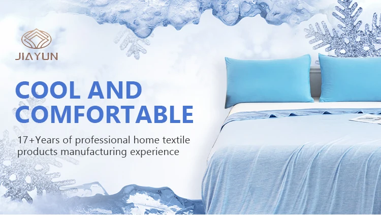 Hypo-allergenic Cooling Comforter Keep Cool Double-sided Cold Tech ...