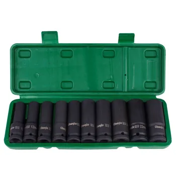 Extended Impact Wrench Hexagon Deep Impact Sockets Tool Set 10pcs ...