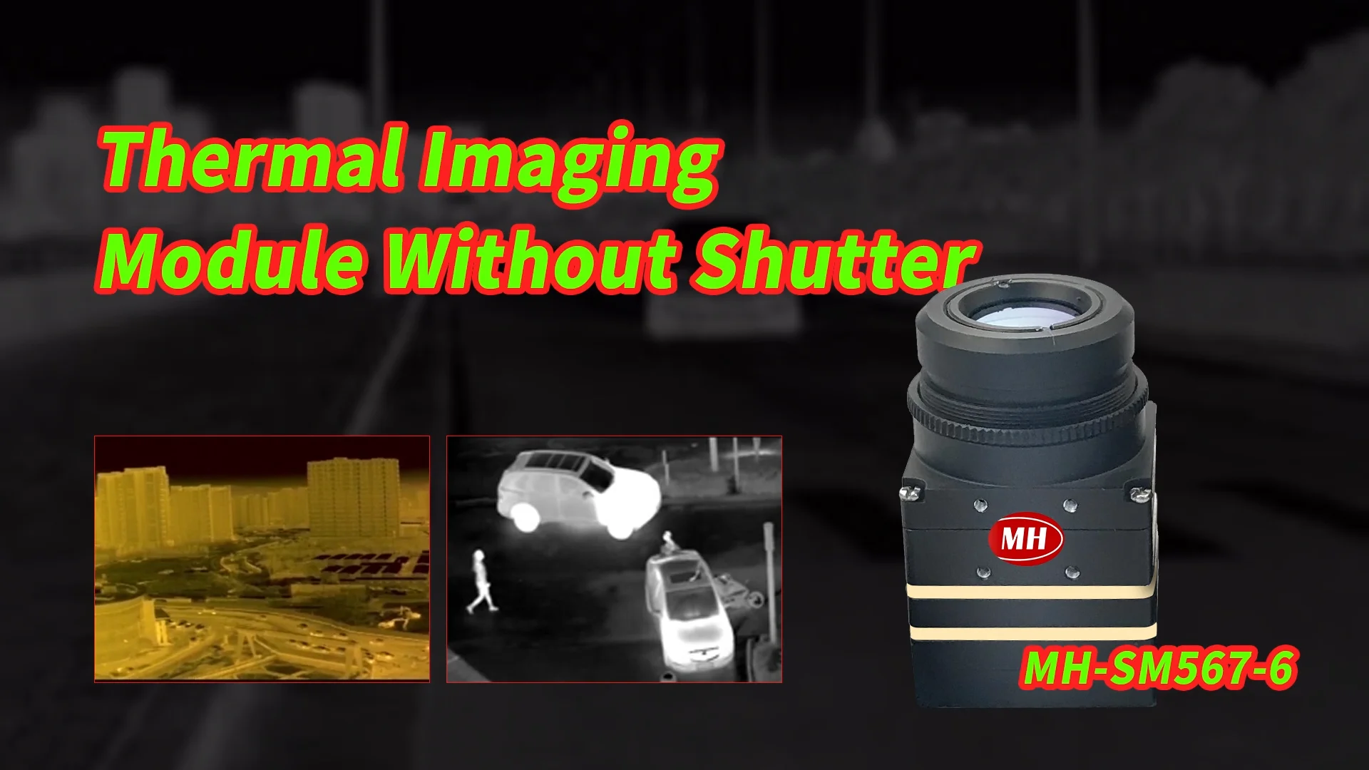 Latest Thermal Imaging Core Camera Module Digital Zoom 1x 4x Uncooled ...