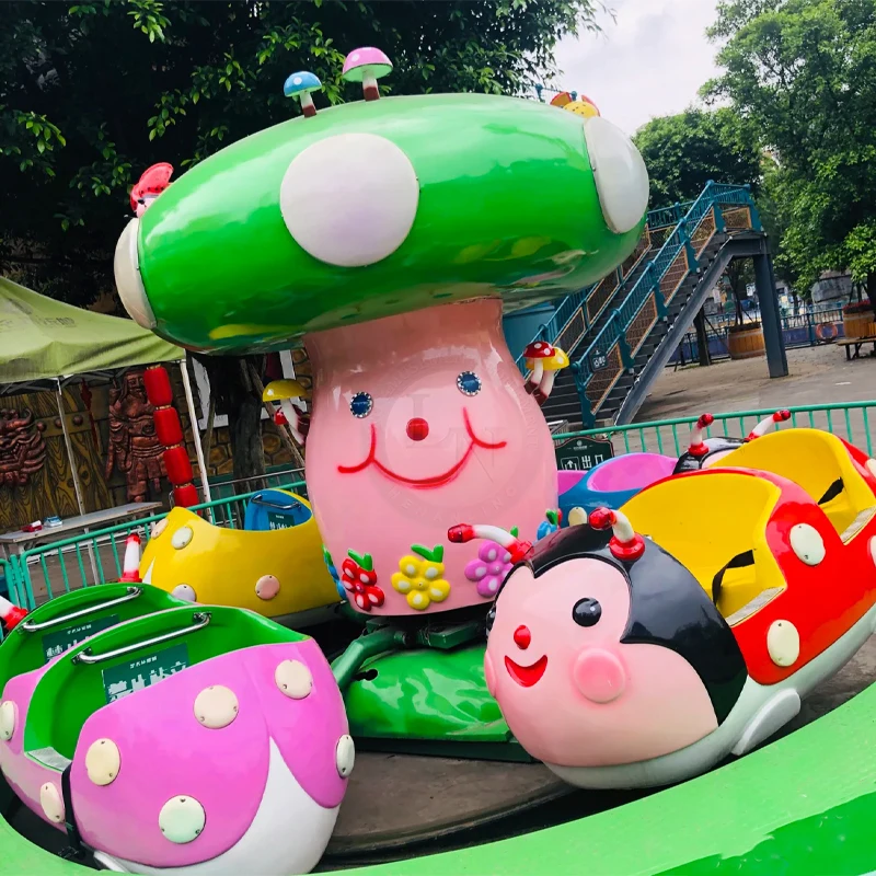 Park Carnival Games Rotating Ladybug Paradise Kiddie Insects Rides ...