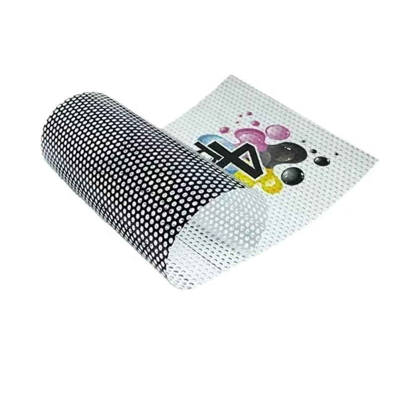 High Quality One & Two Way Vision PVC Window Film Vinyl See-Through ...