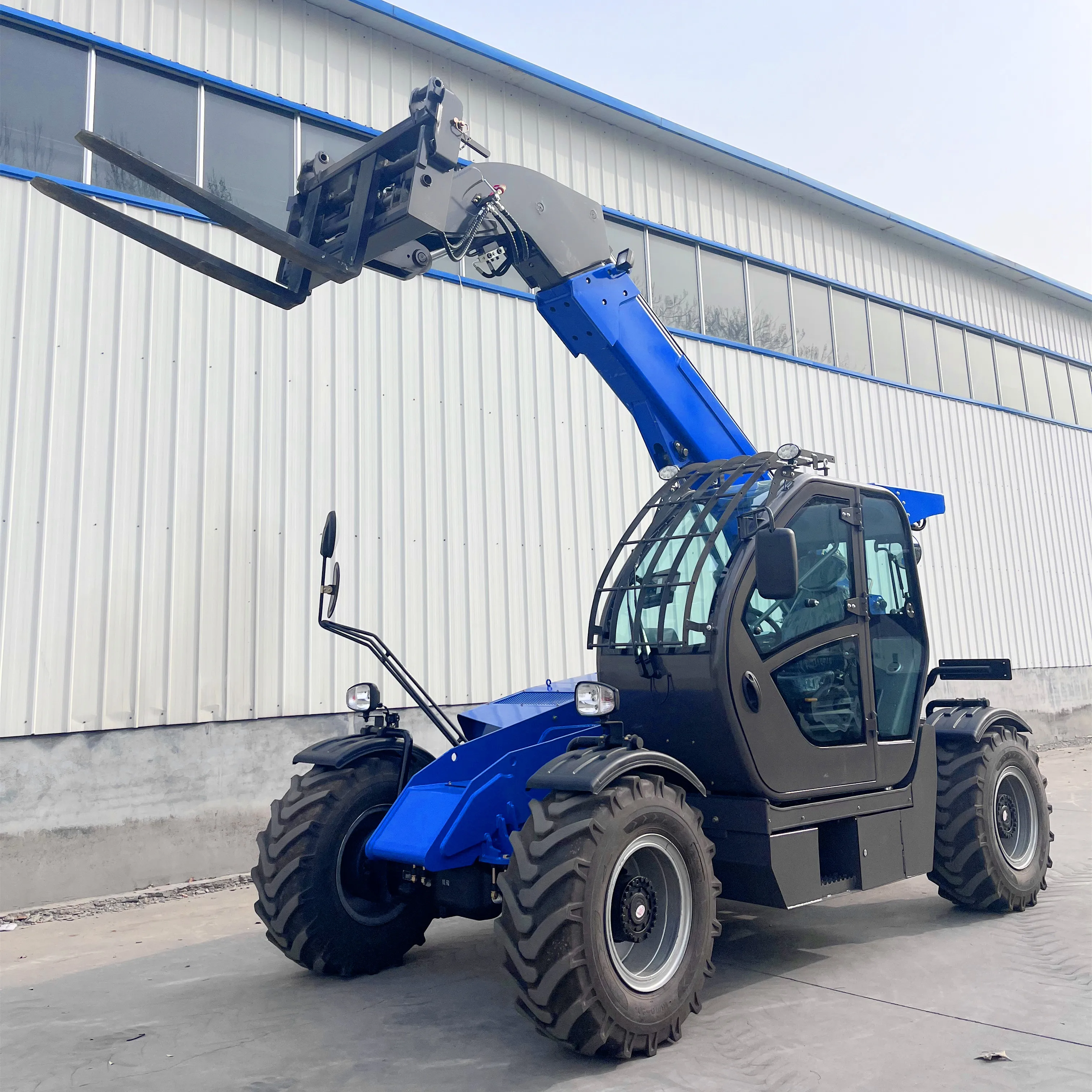 Best taian telehandler telescopic forklift loader 3 ton mini telescope ...