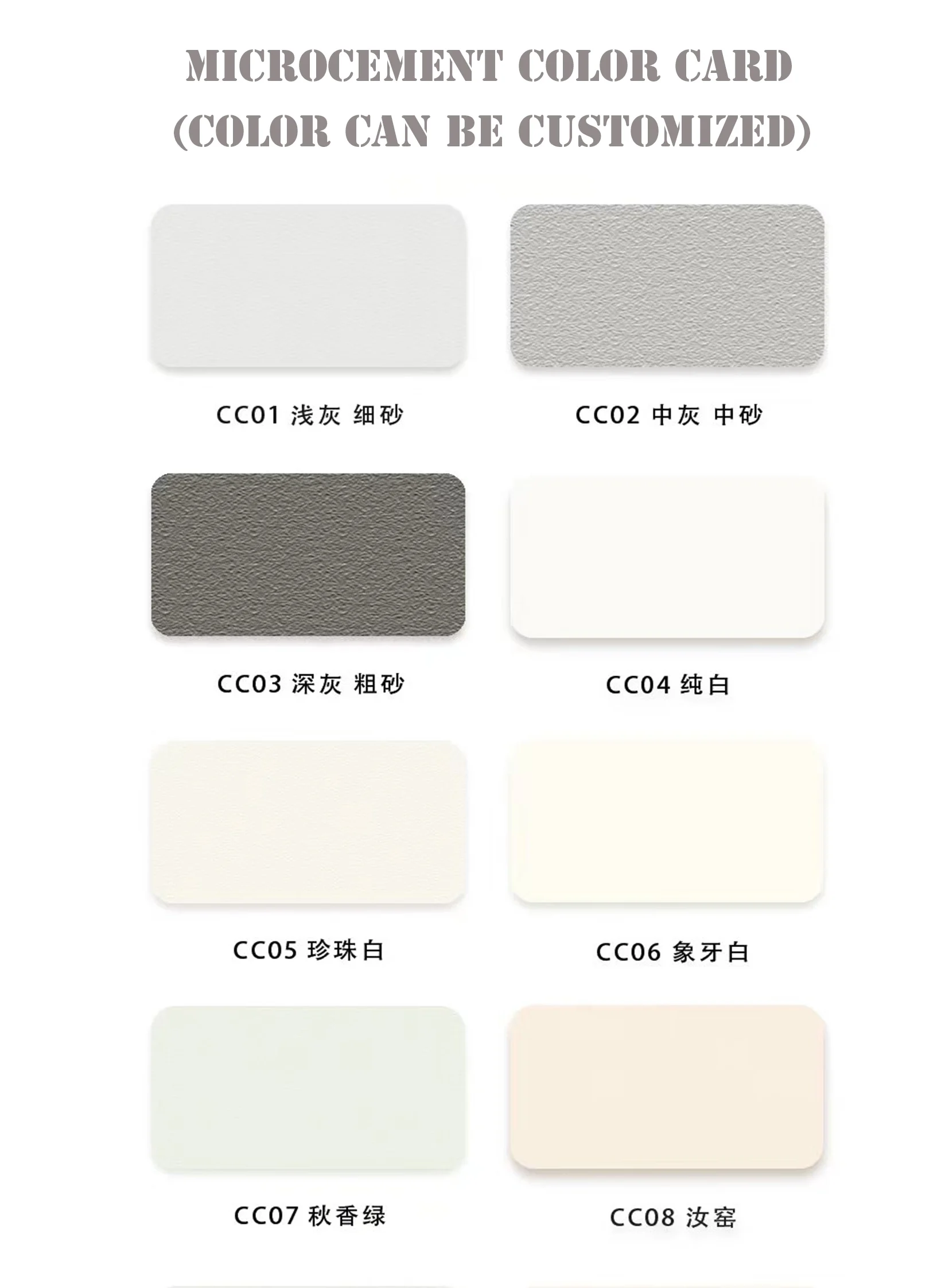 Single Component Microcement Sealing Floor Coating Paint