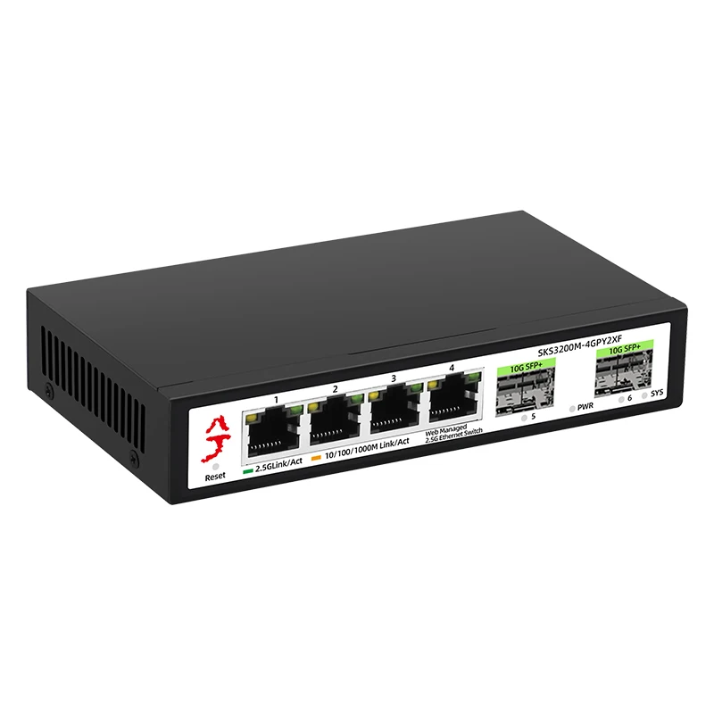Seekerstor Sks3200m-4gpy2xf Managed Ethernet Switch 4 Port 10g Sfp+ For ...