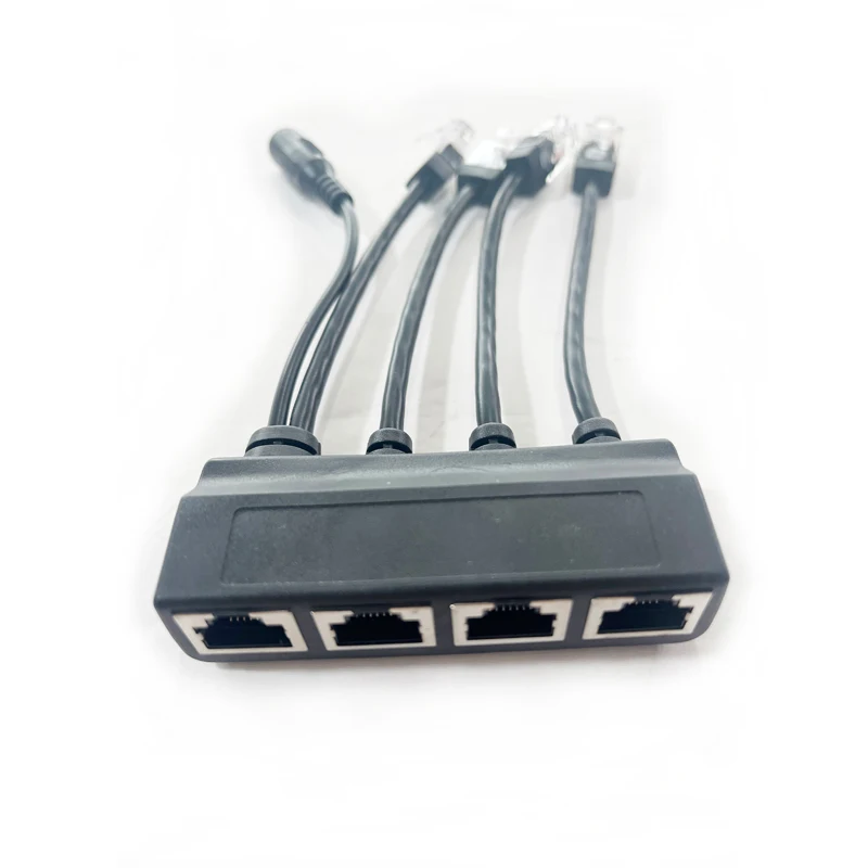 120w 4 Ports Poe Injector Poe Splitter - Buy Dc Power Over Ethernet ...