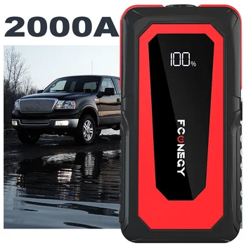 Lithium Jumpstarter Car Jump Starter 3000a Car Battery Booster Pack ...