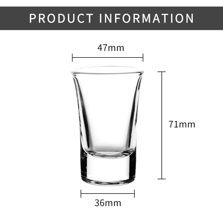 Wholesale 2oz Bullet Liquor Vodka Shot Glass Tequila Cordials Souvenir ...