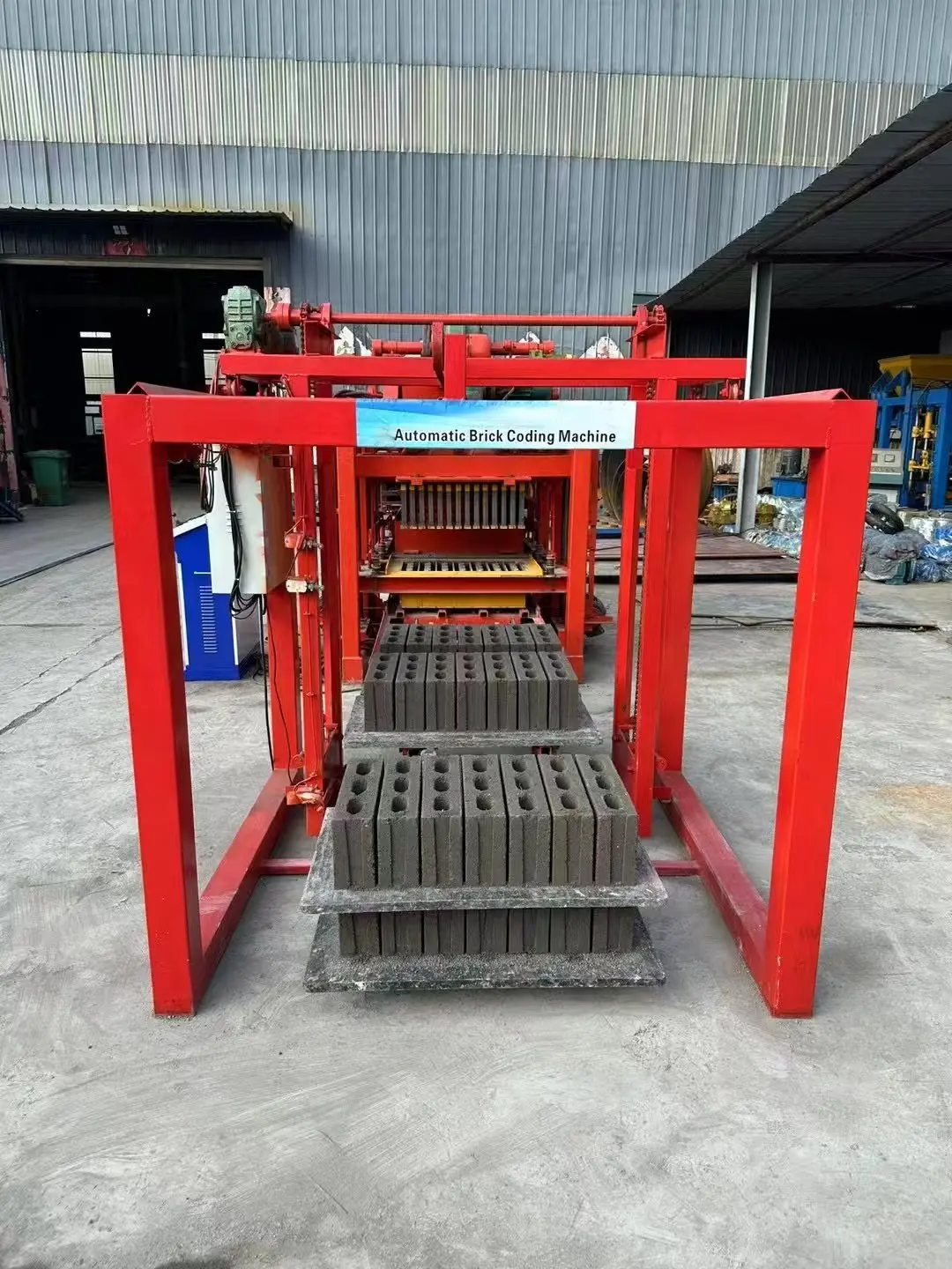 300 Brick Force Wire Making Machine Price Concrete Block Maker