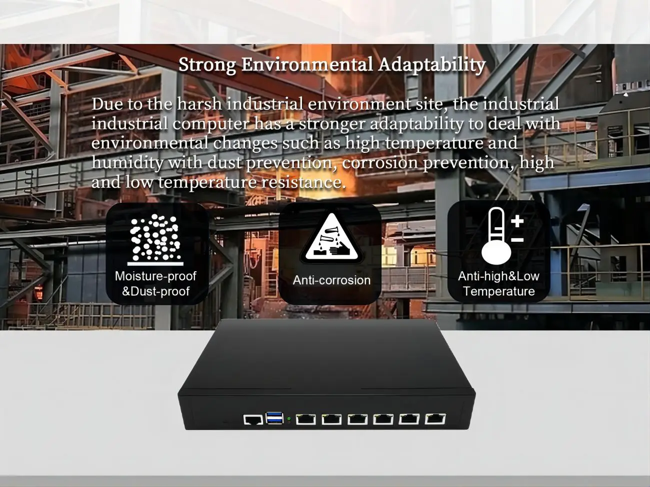 Desktop 6 Lans Pfsense Firewall Router Pc Mikrotik V6 V7 2.3th Gen I3 ...