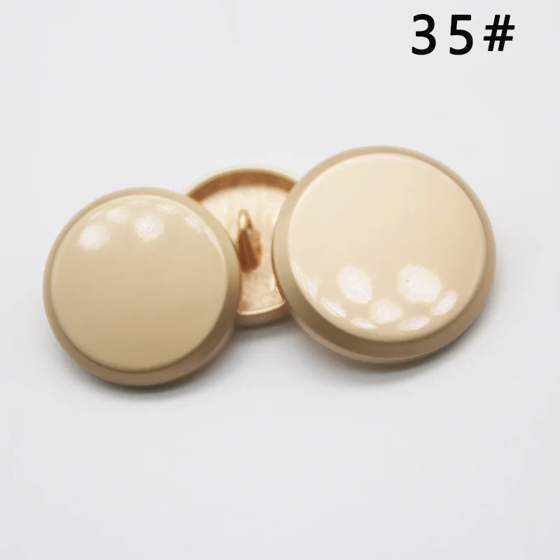 Shank Button Gold Custom Sewing Metal Zinc Alloy Plating Round ...