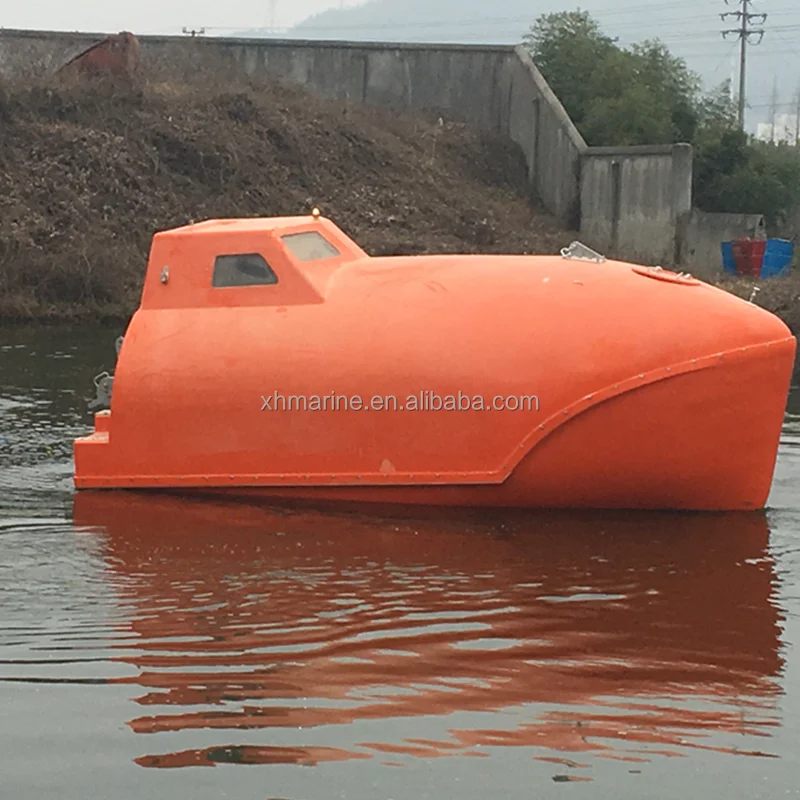 16 Persons Fiberglass Fire Proof Free Fall Lifeboat for Ship