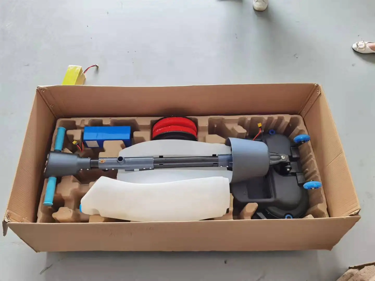 2023 Mini Walk Behind Floor Scrubber Floor Sweeper Floor Cleaning ...